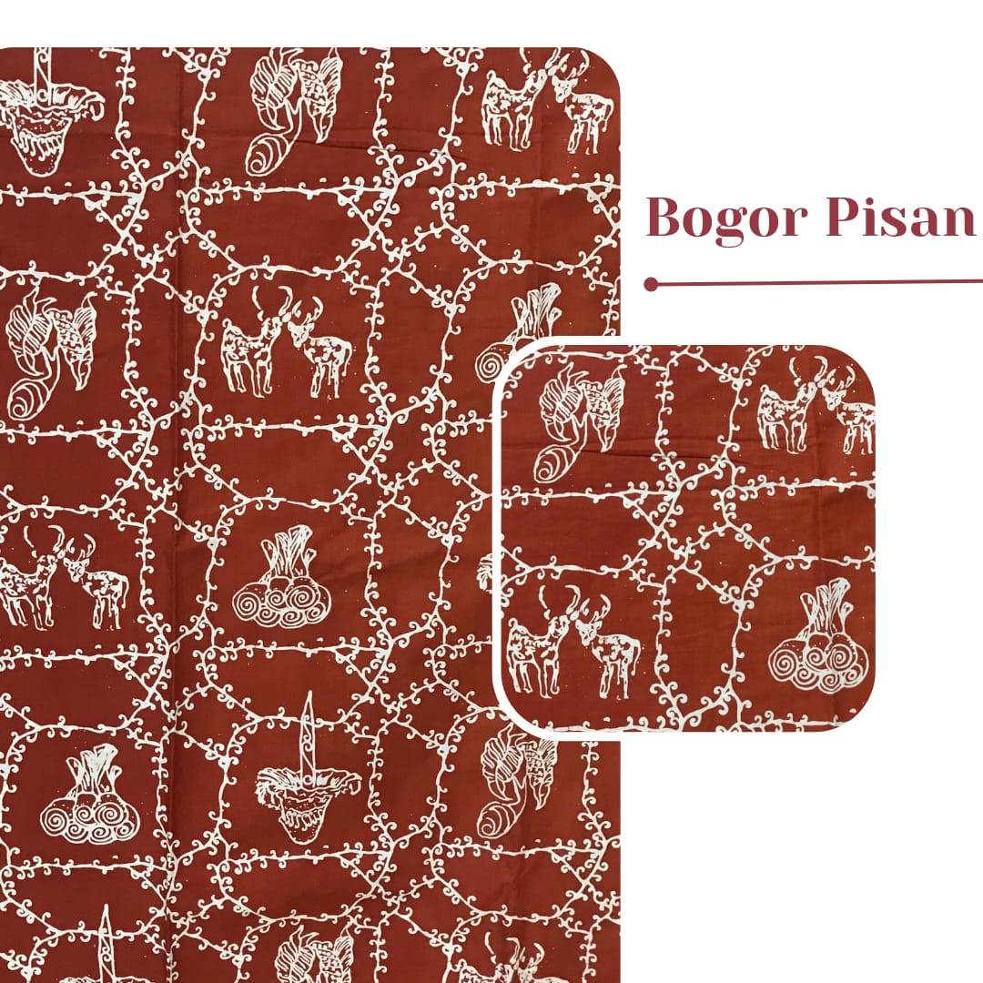 Batik Bogor Motif Bogor Pisan I - Katun – Handayani Geulis Batik Bogor